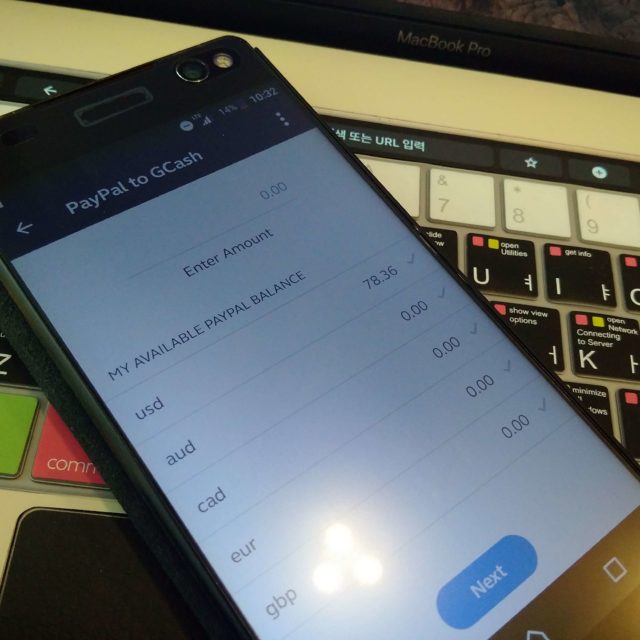 PayPal to GCASH Philippine Peso cash-in disabled – Bryan Veloso